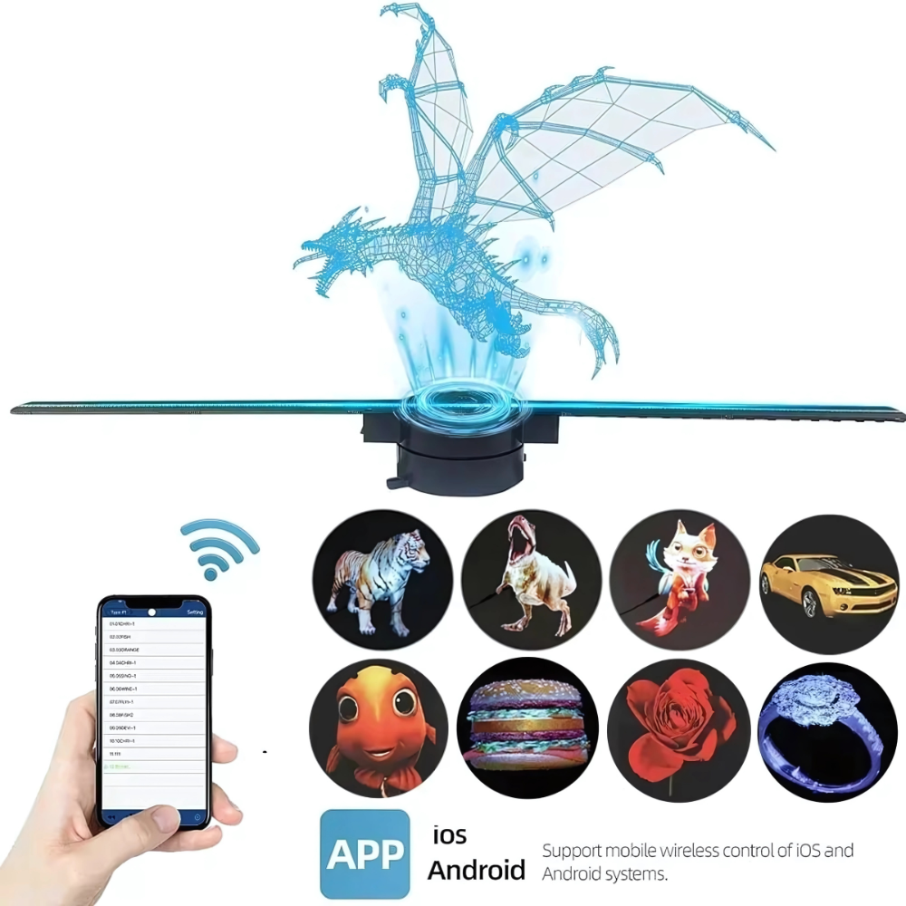 HoloFlash® | Din 3D yndlingsskærm overalt! – Daglig Shop DK.